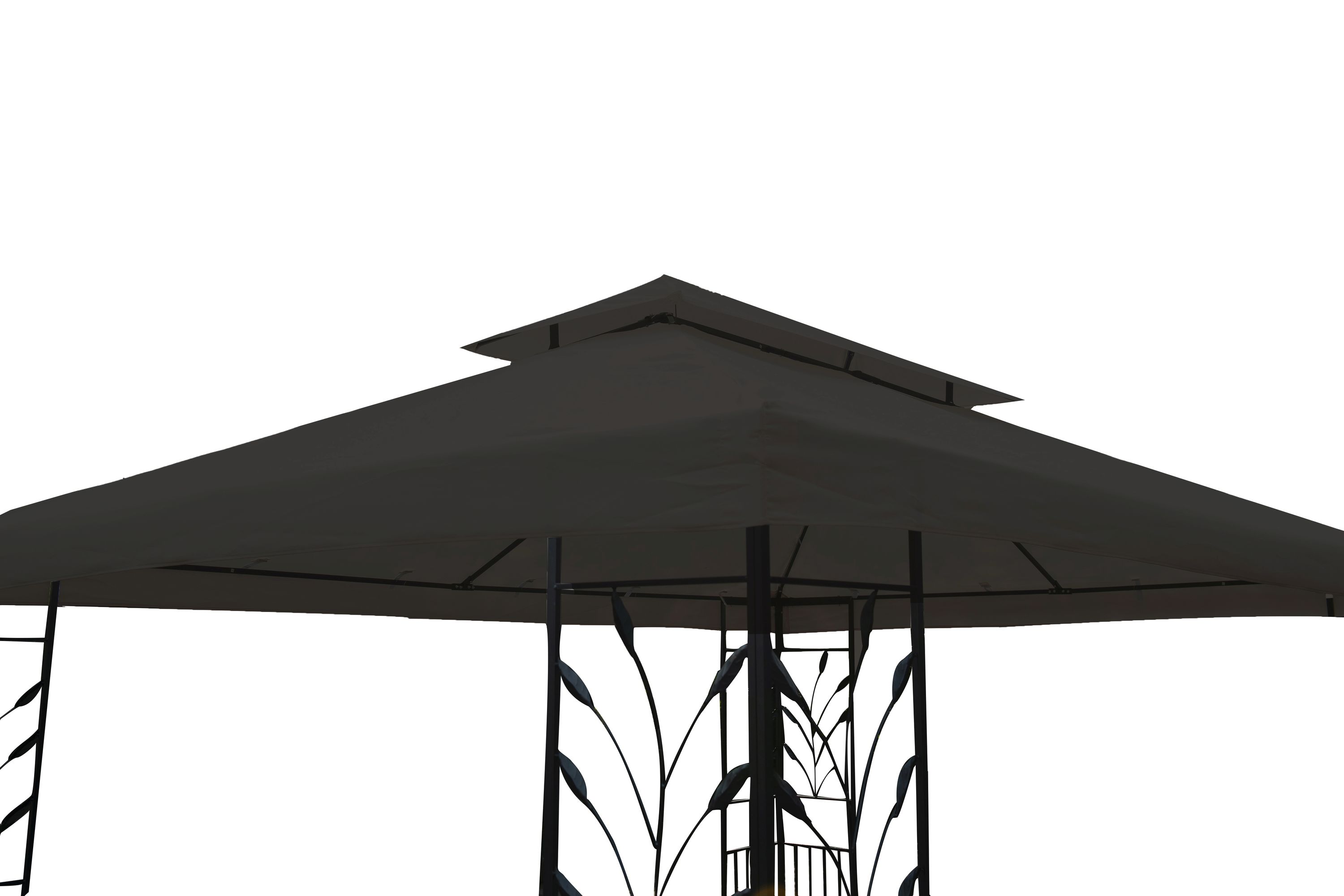 Gartenpavillon LAVEN 4 X 3 M Anthrazit Online Shop Gonser Sicher