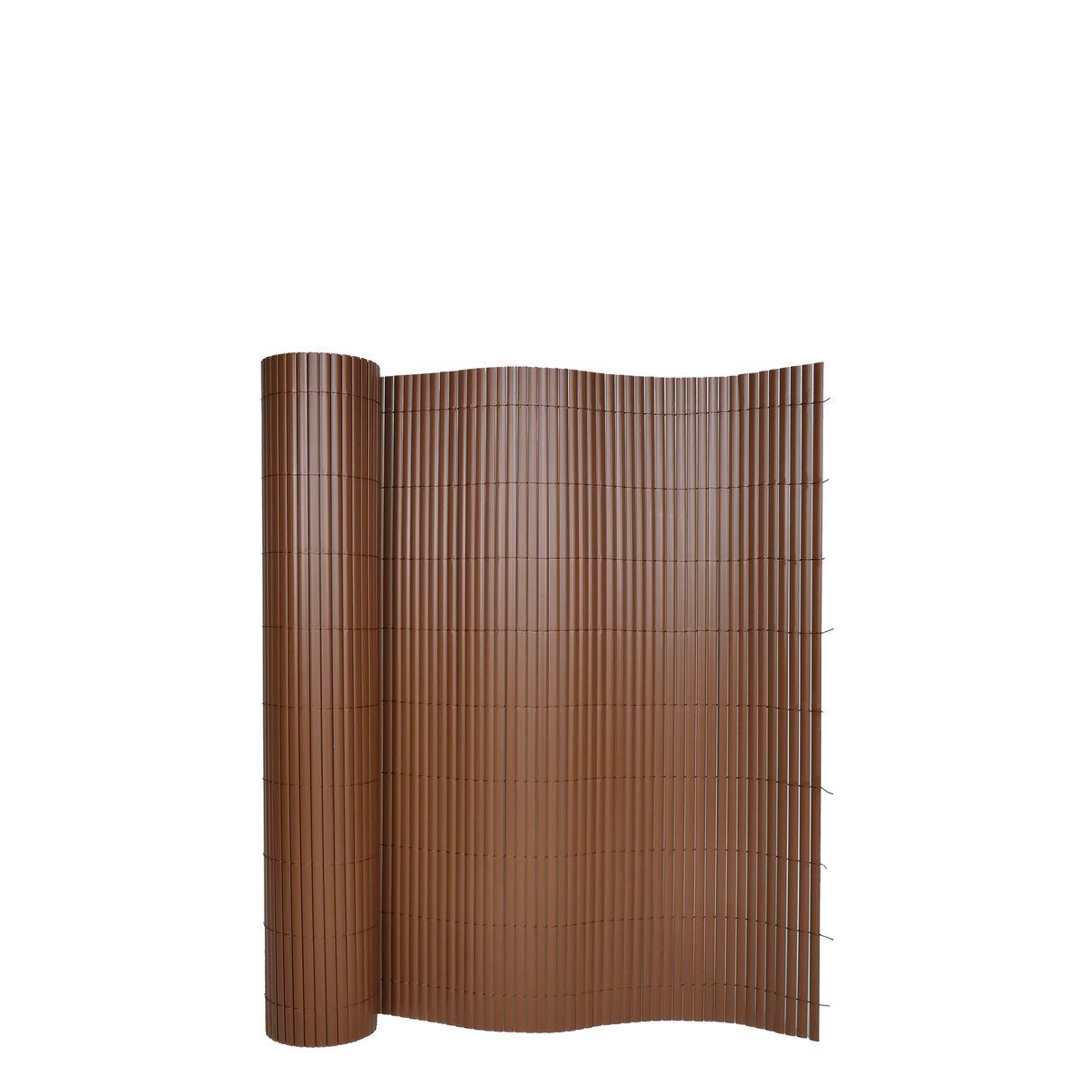 Privacy mat PVC 400 x 80 cm brown | Online Shop Gonser - Sicher ...