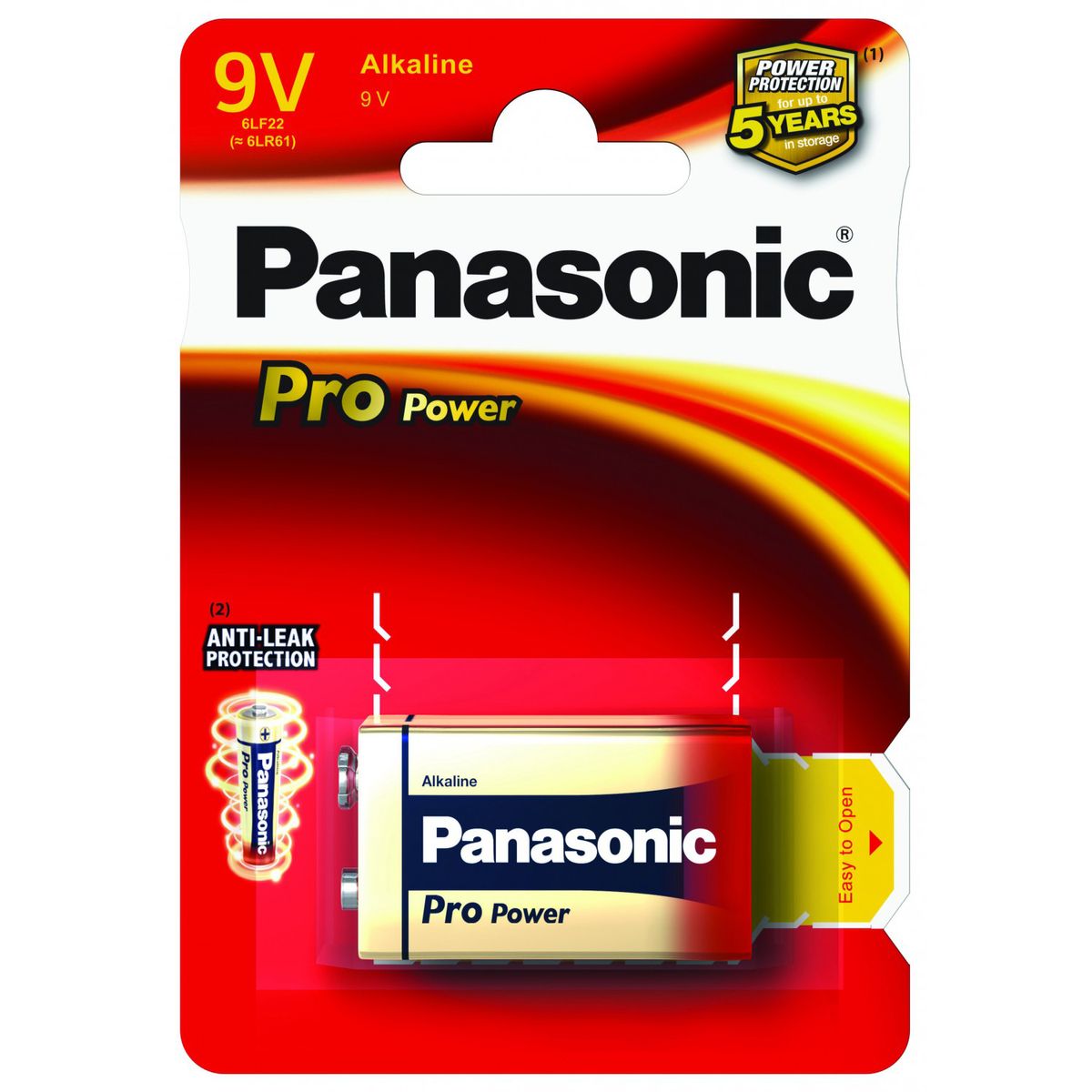 Panasonic Pro Power pile 9V / 6LF22 6LR61 | Gonser.ch | Magasin en ...