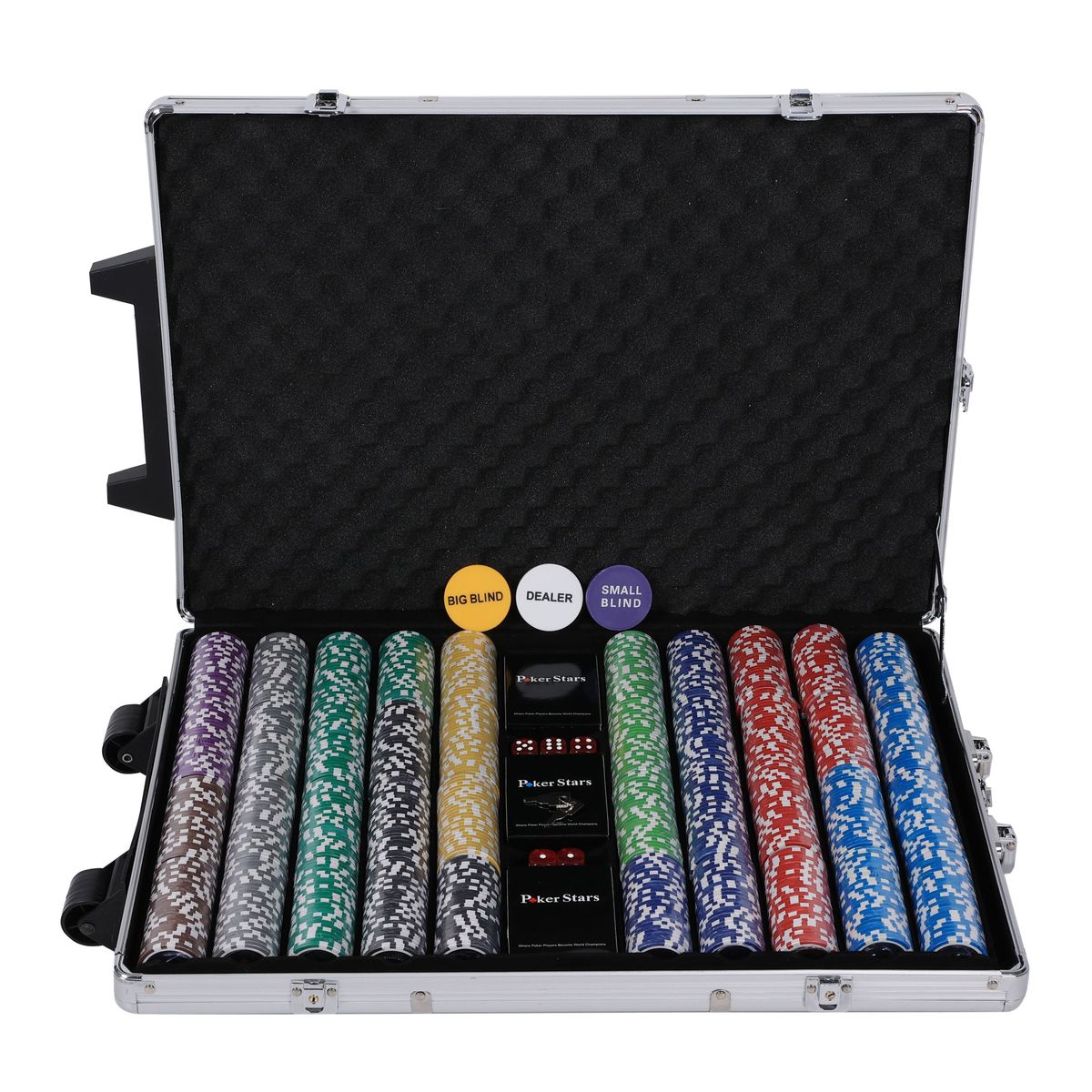 Poker set with 1000 chips | Online Shop Gonser - Sicher & Günstig einkaufen